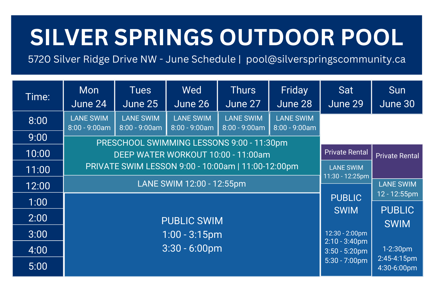 Silver Springs Outdoor Pool – Silver Springs Community Association